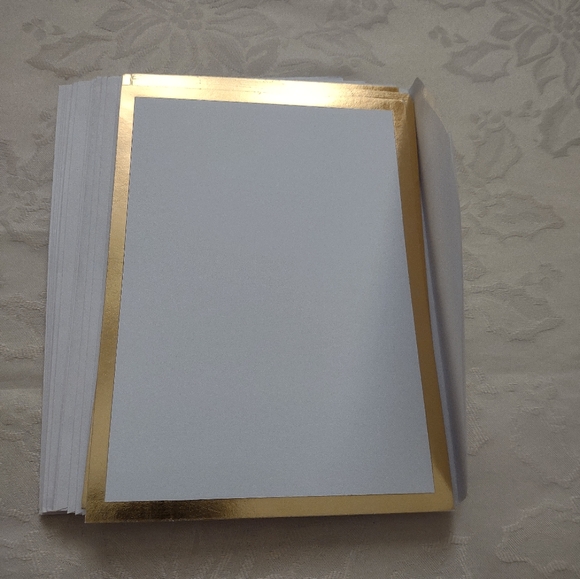 Vintage | Party Supplies | 5 You Are Invited Cards And 3 Gold Trim ...